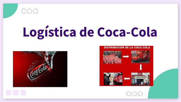 Logistica de la Coca Cola | Genially