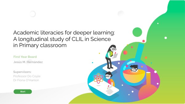 First Year Report | Genially