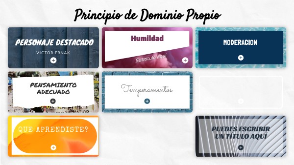 PRINCIPIO DE DOMINIO PROPIO