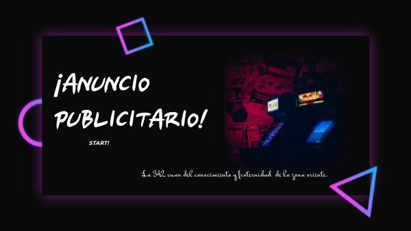 Anuncio publicitario. | Genially