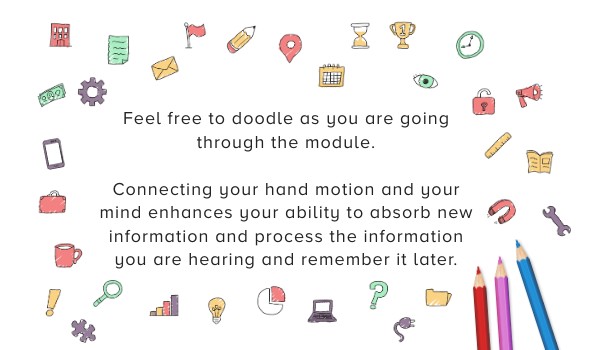 Trauma 101 Grounding Intentions Doodle | Genially