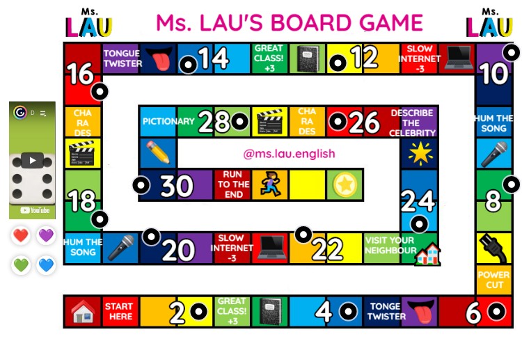 Ms Lau board's game | Genially