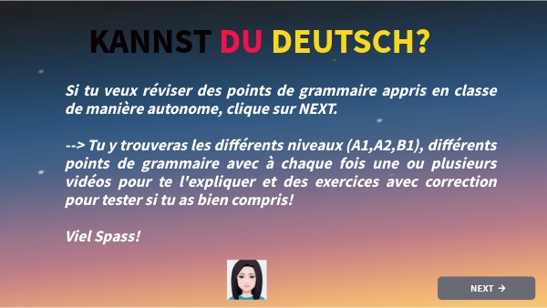 KANNST DU DEUTSCH? | Genially