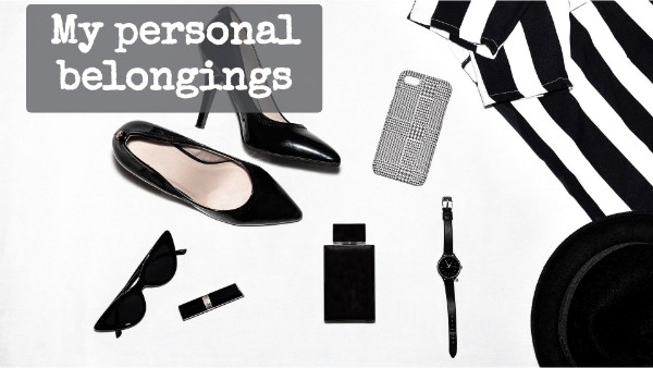 My belongings Possessives A | Genially