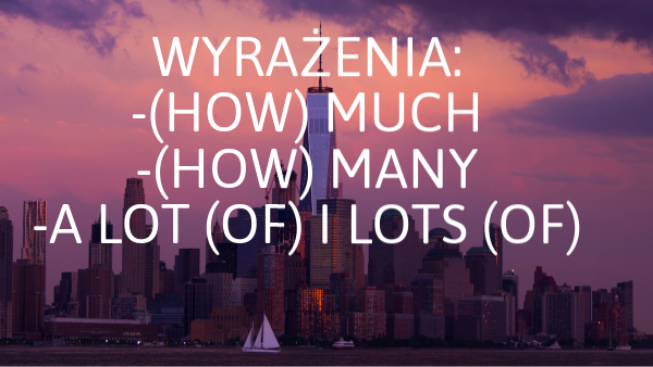 How much / many /a lot of | Genially