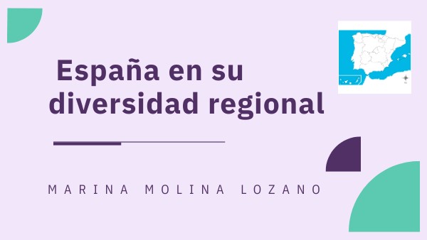 España en su diversidad regional | Genially