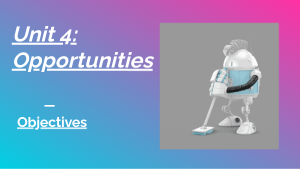 Unit 4 Intermediate Objectives | Genially