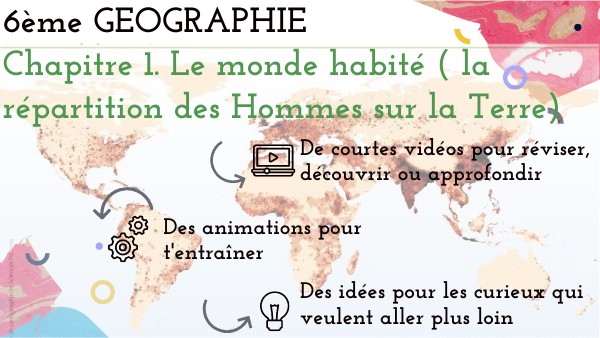 6G1 Répartition population | Genially