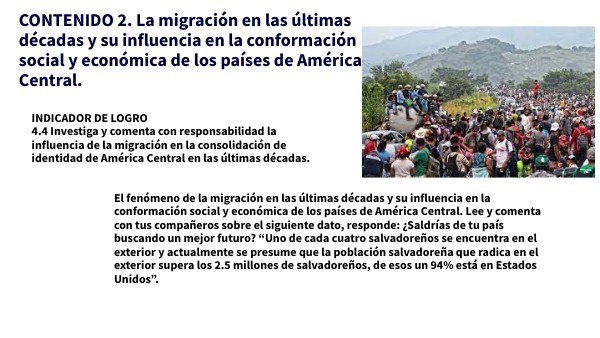 U4. CONT.2. SOC. 5TO MIGRACION | Genially