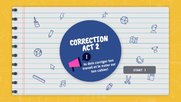 correction Activité n°2 | Genially