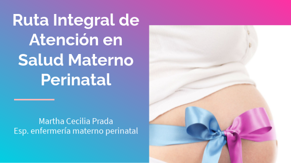 RIA Materno perinatal | Genially