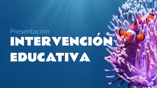 Intervención Educativa | Genially