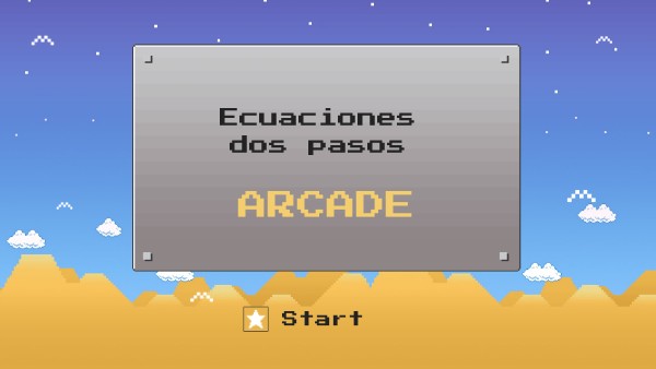 Ecuaciones dos pasos Arcade | Genially
