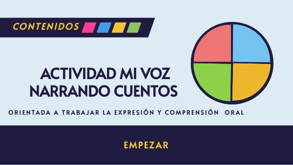 ACTIVIDAD 3: Diseño de propuestas de aula sobre comunicación oral | Genially