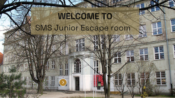 Escape room SMS Junior | Genially