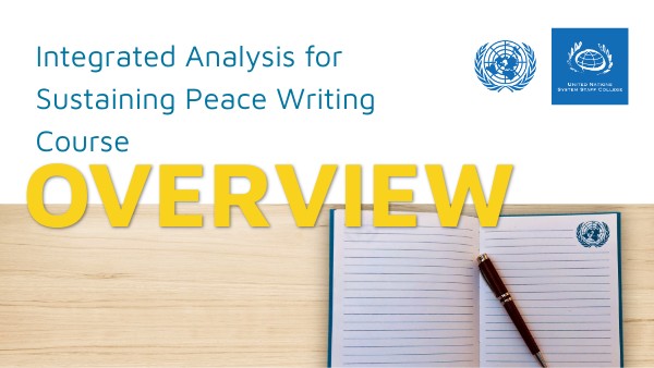 Integrated Writing for Sustaining Peace copy | Genially