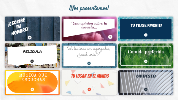 Nos presentamos | Genially