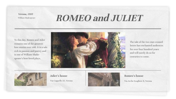 ROMEO and JULIET