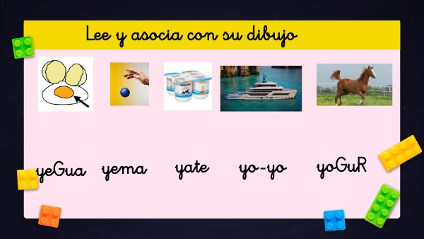 Palabras con y, ll | Genially