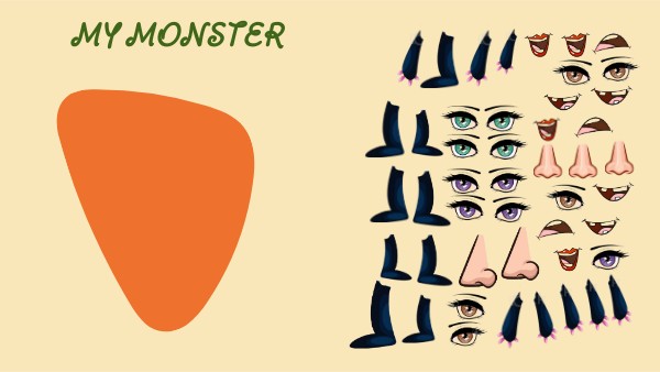 Create your monster | Genially