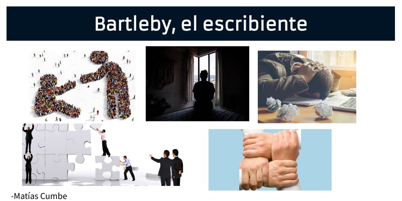 Bartleby, el ecribiente(collage)