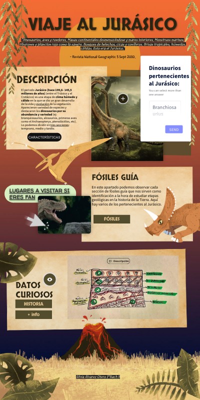 viaje al Jurásico | Genially