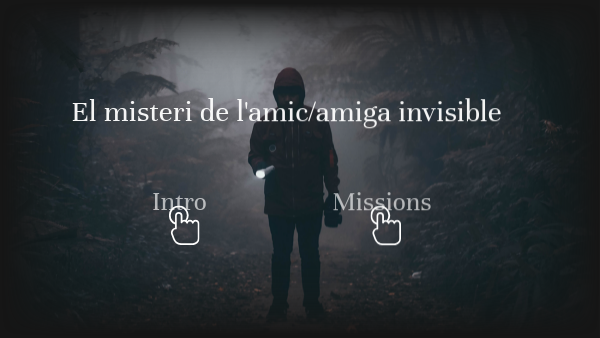 DESCOBREIX L'AMIC/AMIGA INVISIBLE