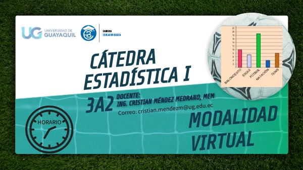 Estadística I 3A2 2024-2025 CI | Genially