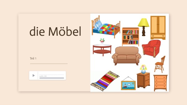 Möbel Teil 1 | Genially