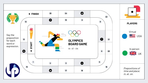 Prepositions Game | Genially