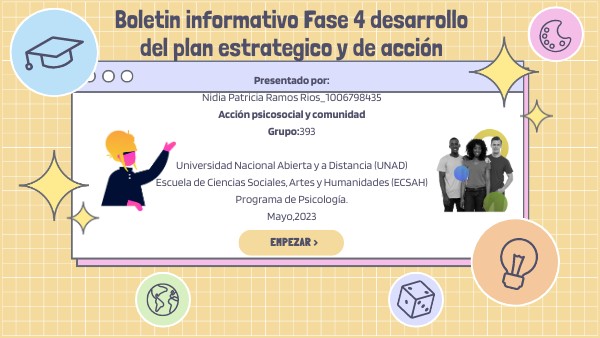 Boletin informativo Fase 4 | Genially