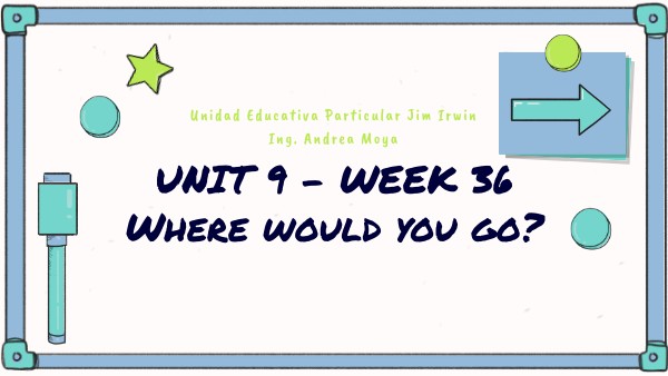 UNIT 9, week 36 - may 8-12 | Genially
