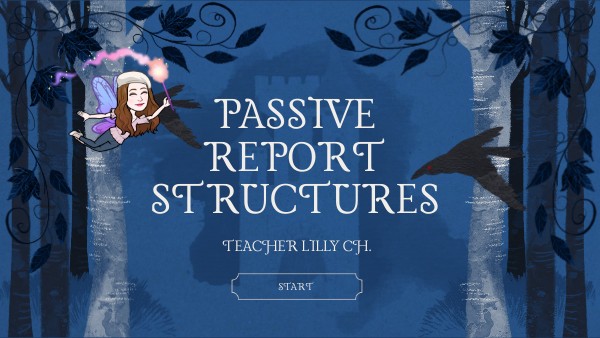 PASSIVE REPORT STRUCTURES | Genially