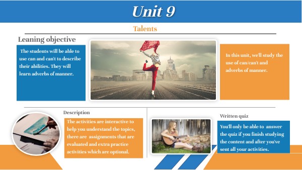 Unit 9 presentación de la unidad