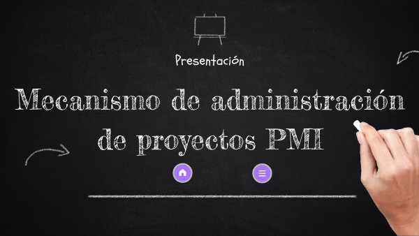 Mecanismo de administración de proyectos PMI | Genially