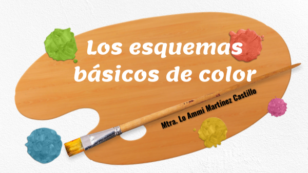 Los esquemas básicos de color | Genially