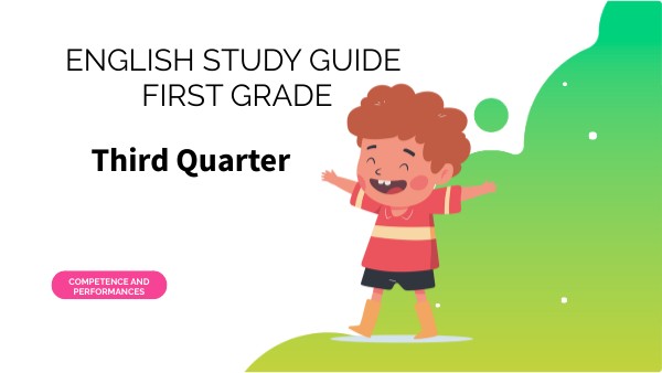 1° THIRD QUARTER STUDY GUIDE