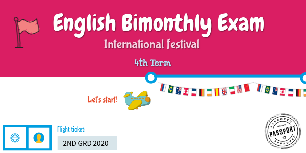 2nd grade English 4th term - Bimonthly