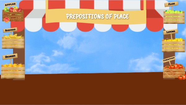 Prepositions of place | Genially
