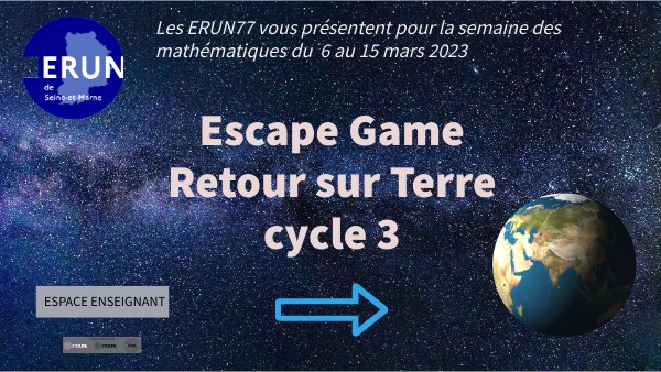 Retour sur Terre C3 | Genially