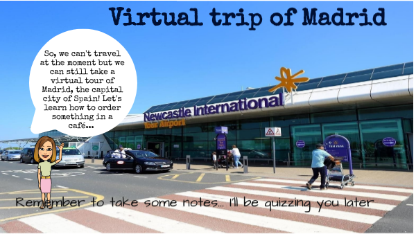 Virtual trip Madrid - Year 5 | Genially