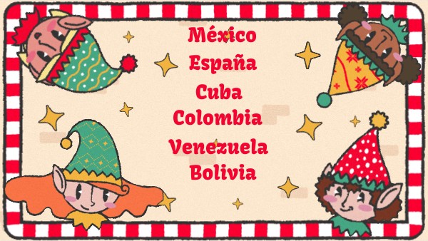 La navidad en algunos países hispanohablantes | Genially