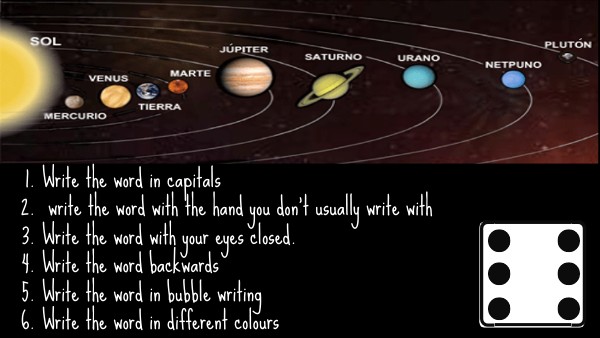 En mi estuche-one pen one dice | Genially