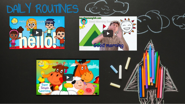 Daily routines | Genially