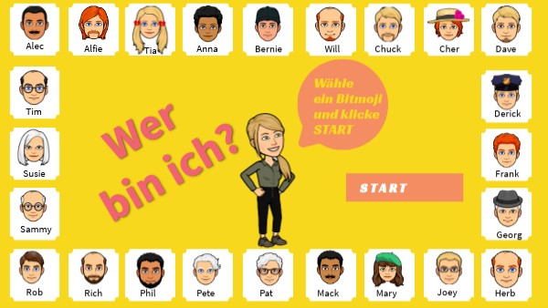 Wer bin ich? reusable