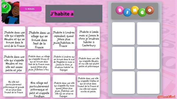 J'habite a Year 8 | Genially