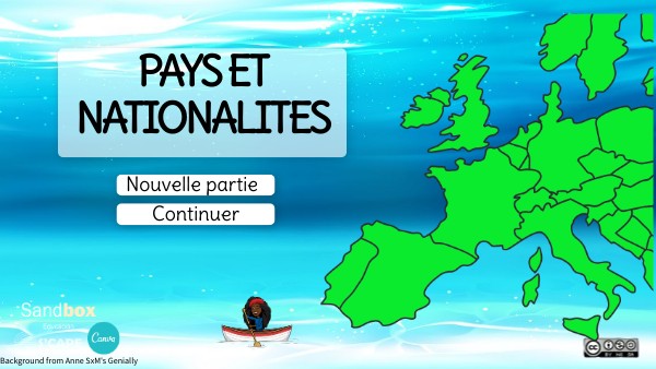Pays et nationalites | Genially
