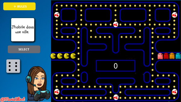 Pacman where you live Year 5 | Genially