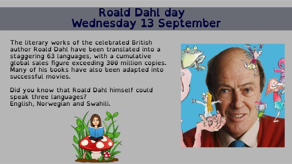 Roald Dahl Day