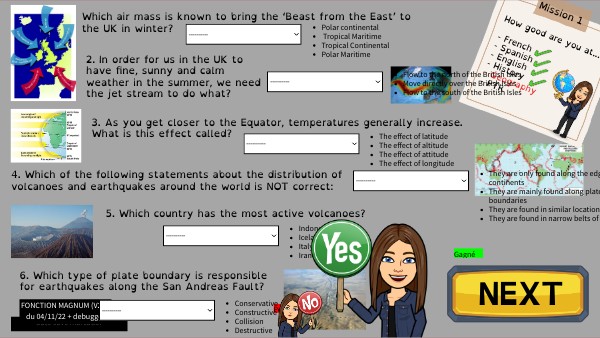 Geography task | Genially